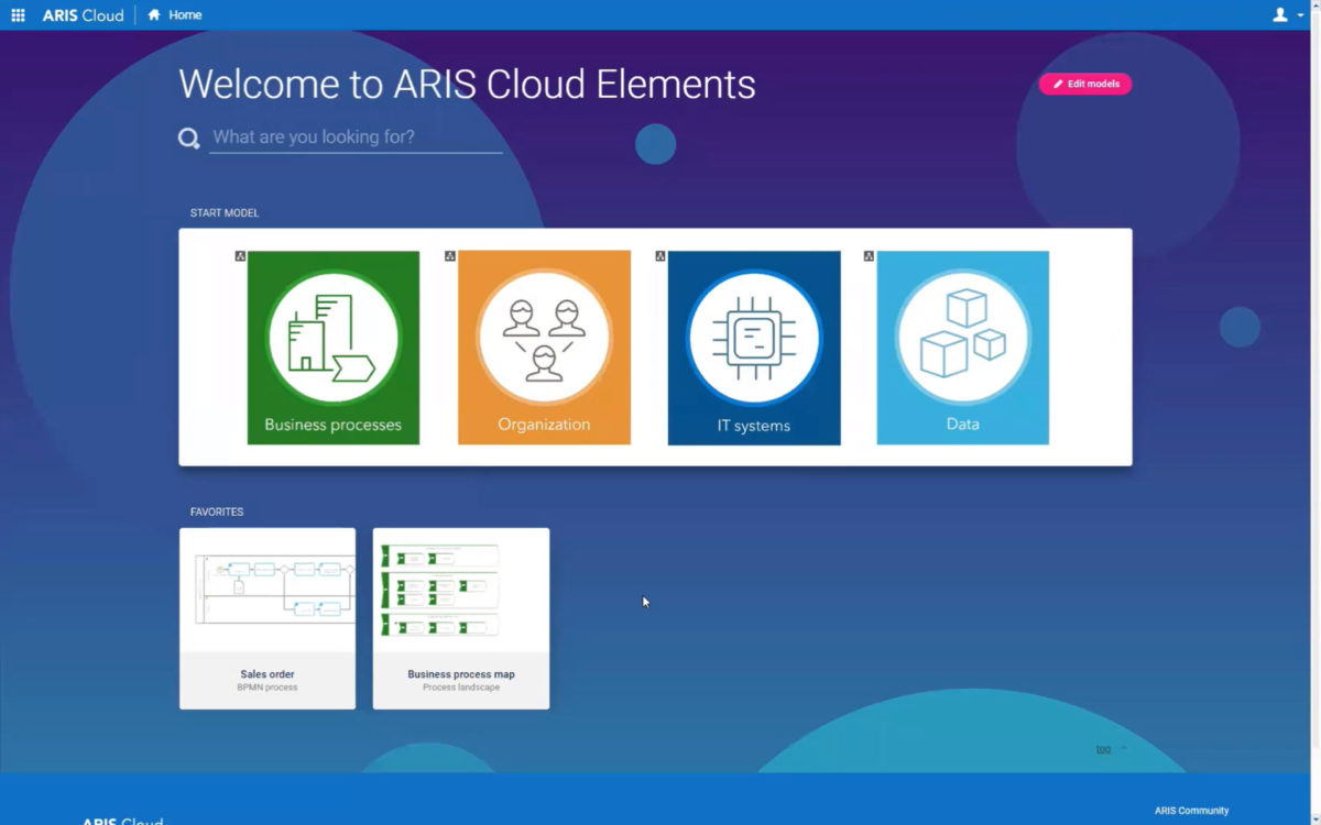 ARIS Elements: the cloud “starter edition” for process design – Column 2