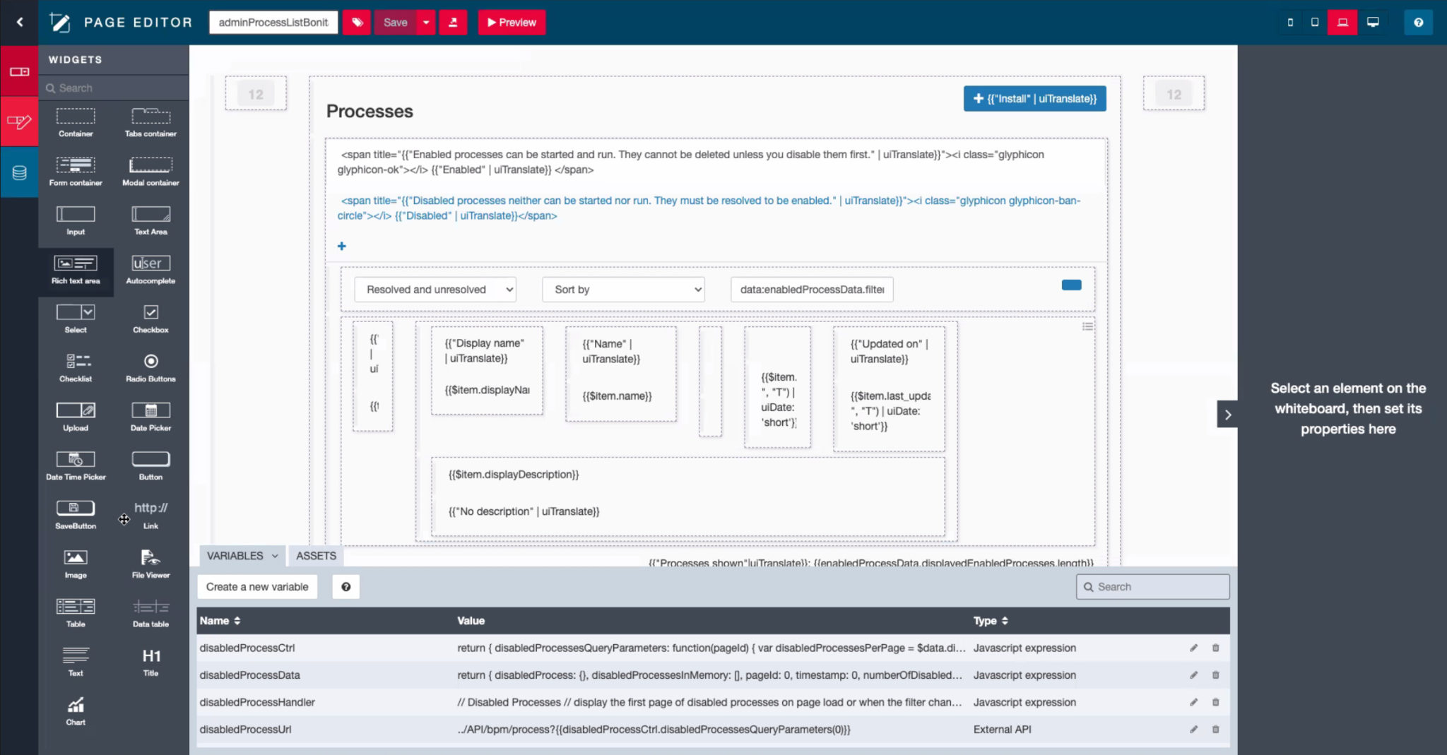 Opening up open source development with Bonitasoft 2021.1 – Column 2